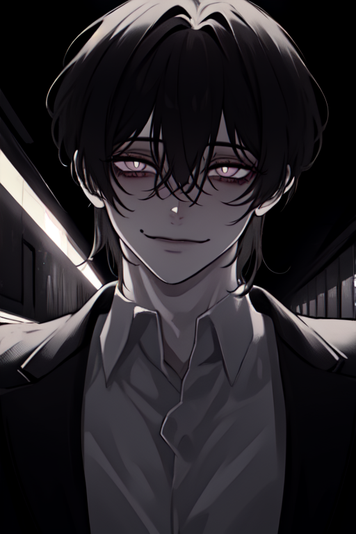 AI Art creepy yandere boy di Rainblurry PixAI