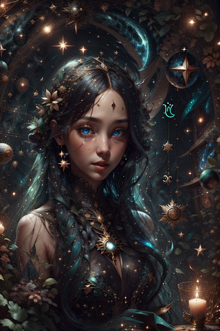 Ai Art Lora Model Earth Astrology Element Style Lora 🌍♍♉♑ Pixai