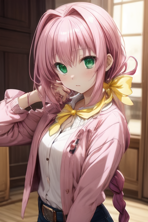 Ai Art Model Momoko Momono Kowaku No Toki Pixai