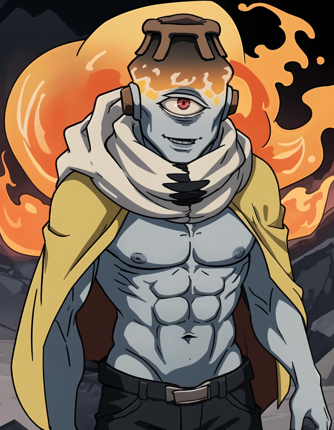 Ai Art Lora Model Jogoat Jujutsu Kaisen Jogo Pixai