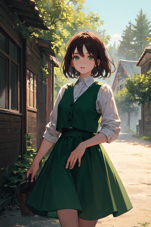 Anime Peasant Girl