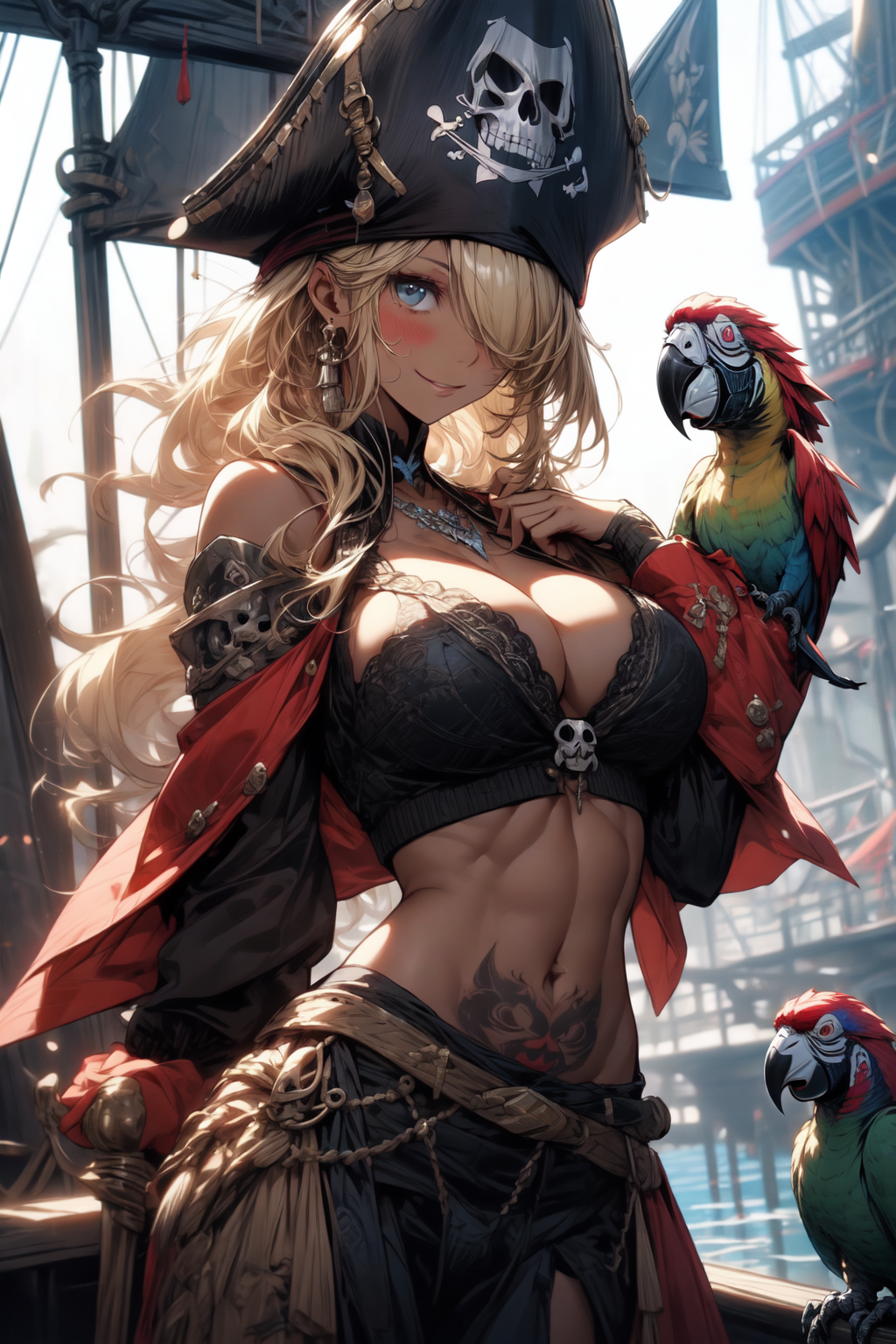 Ai Art Model Pirate Pixai