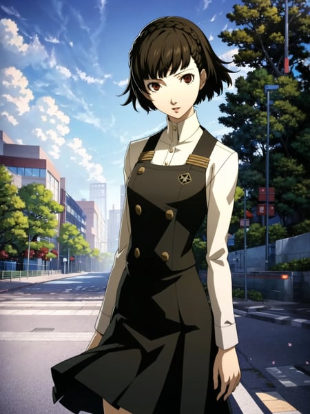 Ai Art Lora Model Persona Makoto Pixai Anime Ai Art Generator For Free