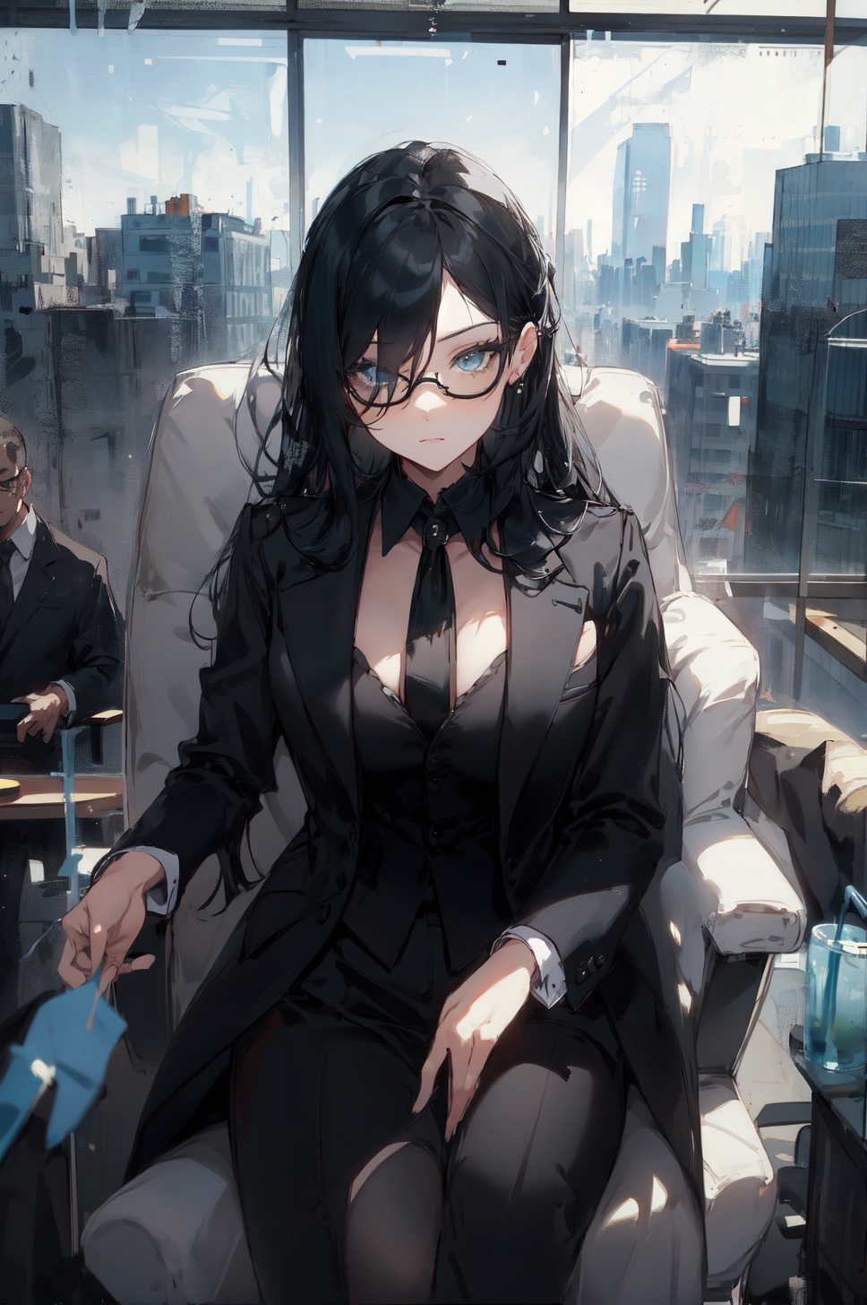 Ai Art President Of The Company By Xiao Feng Pixai Anime Ai Art Hot Sex Picture