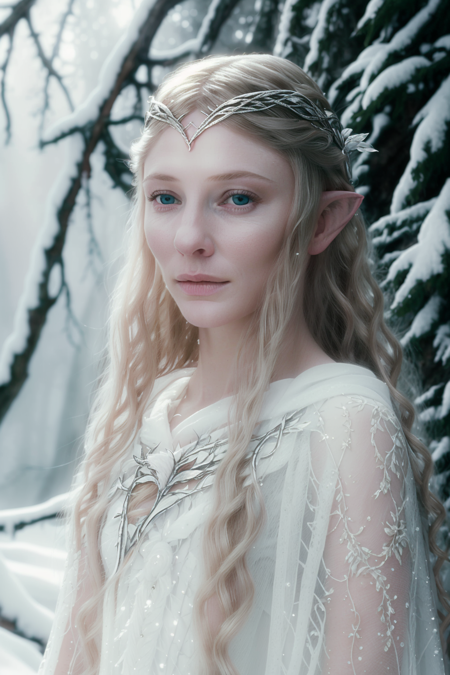 Ai Art Lora Model Galadriel Cate Blanchett Lord Of The Rings Pixai
