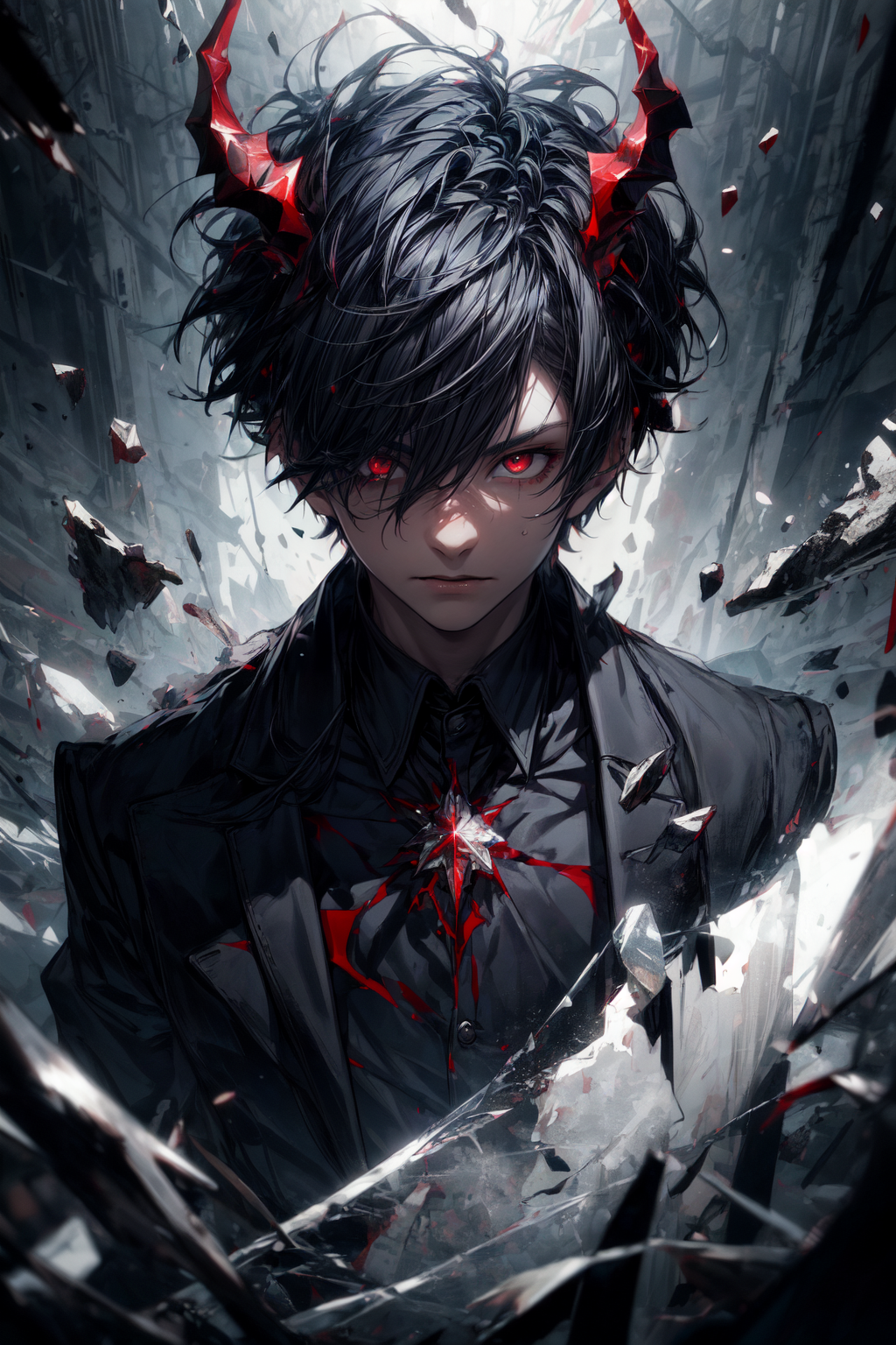 Evil anime boy store
