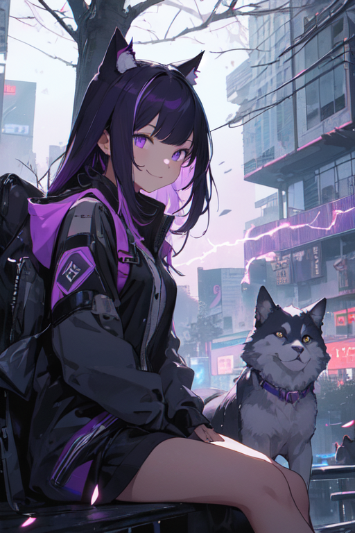 Ai Art Cat Girl By Miaox Pixai