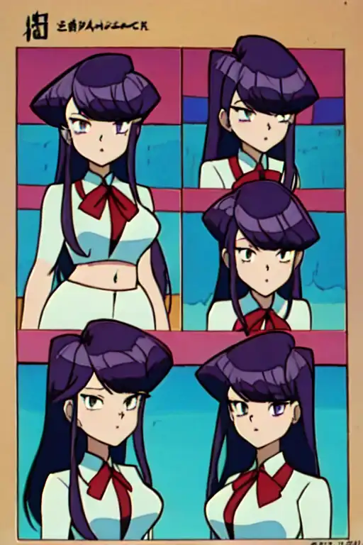 Ai Art Komi Old Style By Novax Chen Pixai
