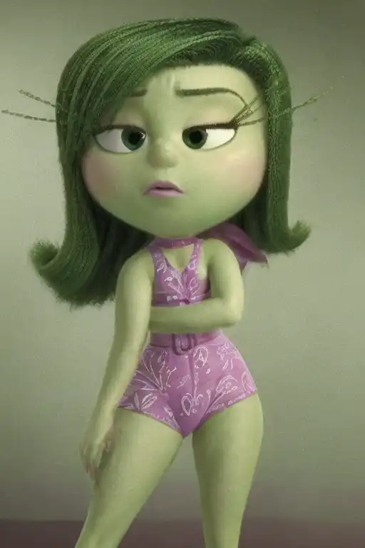 Ai Art Disgust Inside Out By Manu Pixai